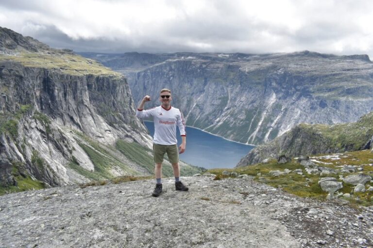 Jordan’s Charity Climb in Norway - Doig+Smith - Plan. Project. Protect.