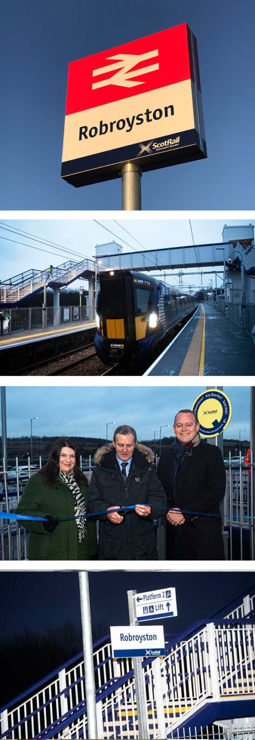 As Robroyston Station opens to the public, we celebrate the successful ...